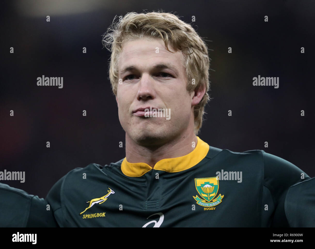 South Africa's Pieter-Steph Du Toit during the Autumn International at ...