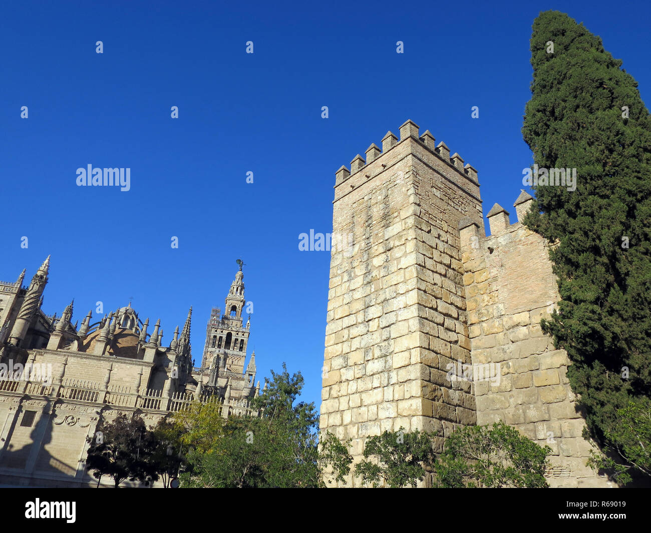 royal palace real alcazar Stock Photo - Alamy