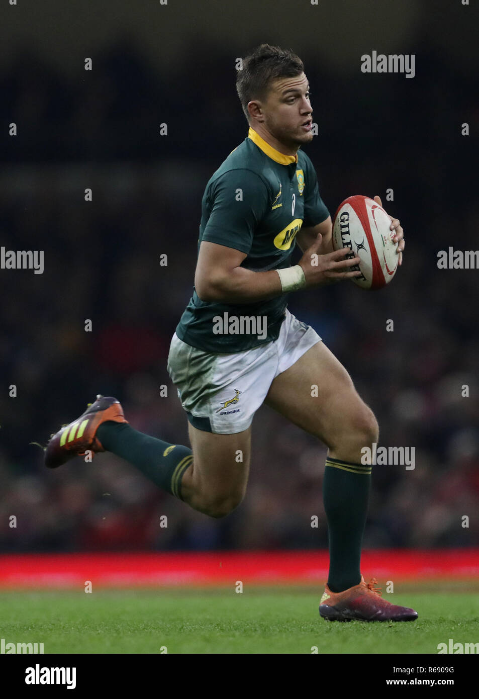 South Africa's Handre Pollard during the Autumn International at The ...