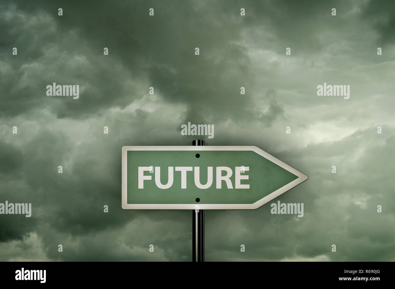 Career path concept and signpost hi-res stock photography and images ...