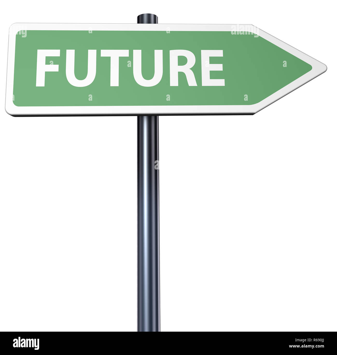 Goal signpost Cut Out Stock Images & Pictures - Alamy