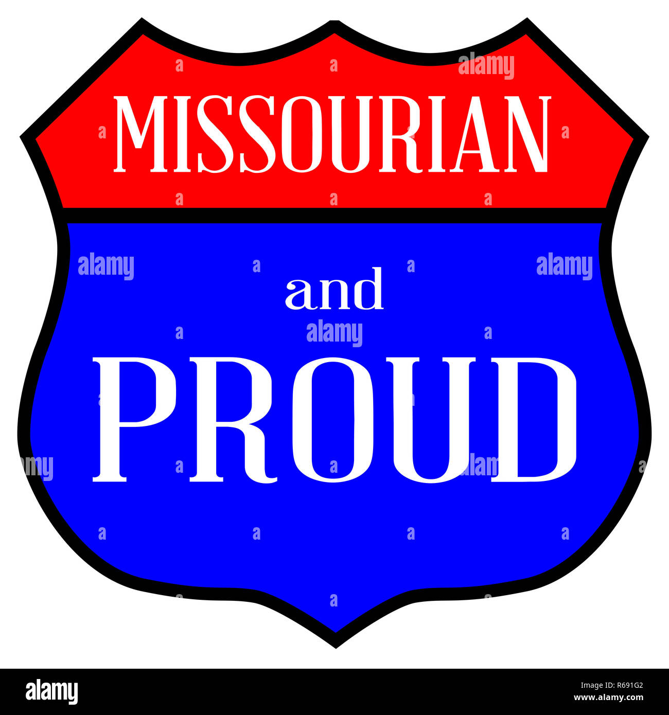 Missourian And Proud Stock Photo - Alamy