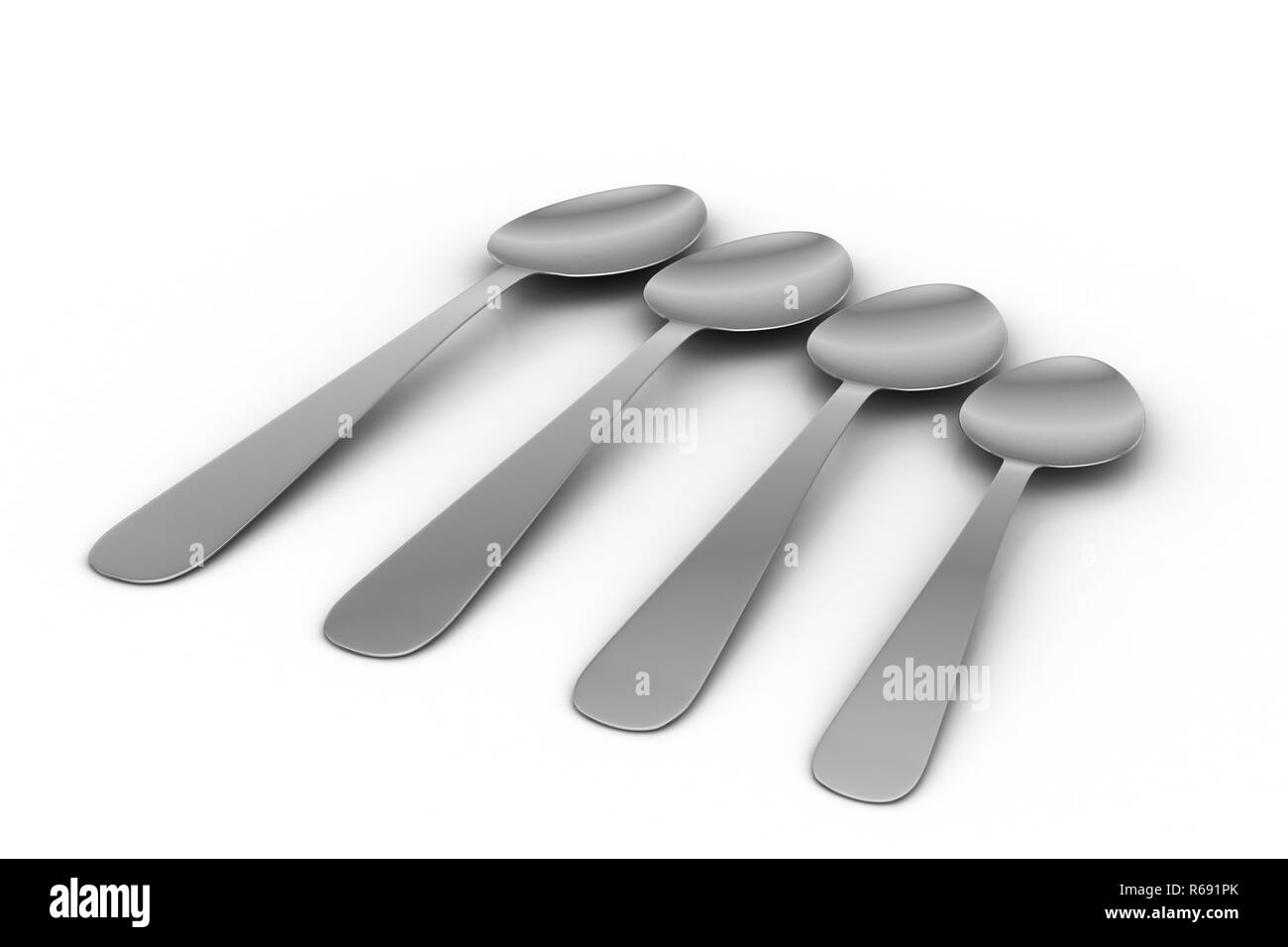 set of spoons Stock Photo - Alamy