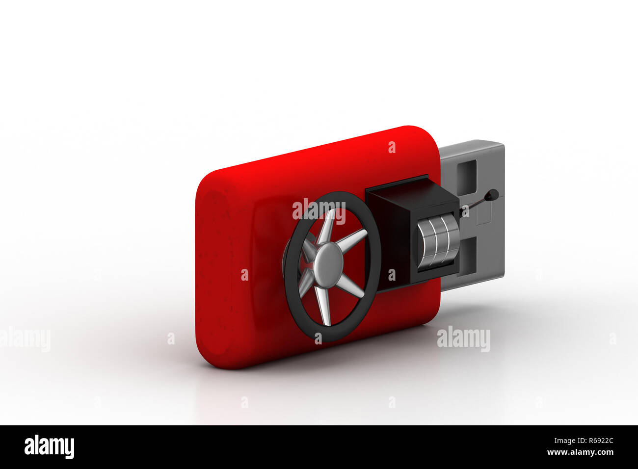 Usb drive with security system Stock Photo - Alamy