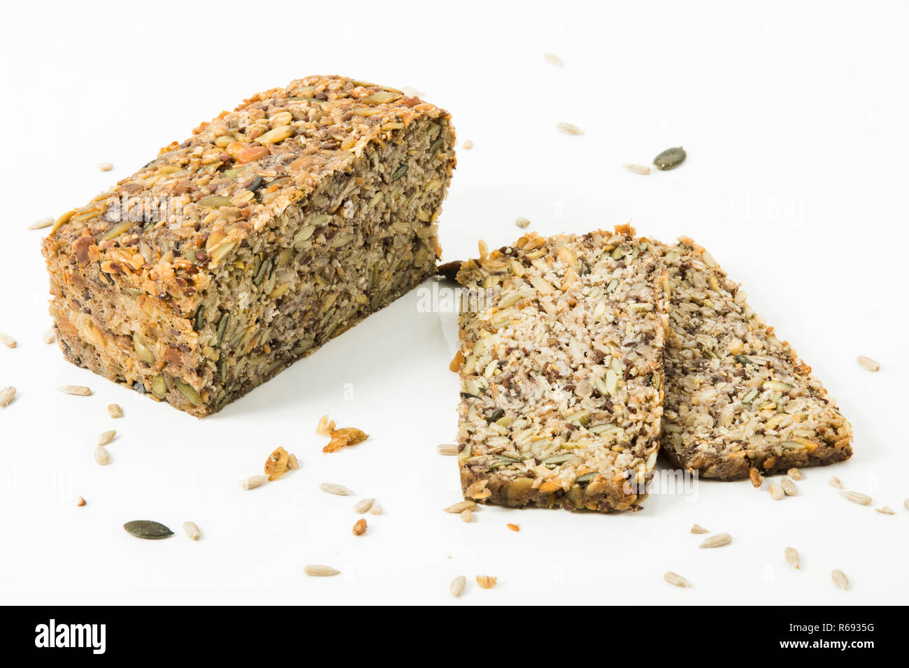 Whole And Pure Oat Bread Wholemeal Bread With Whole Oatmeal Flakes Soya ...