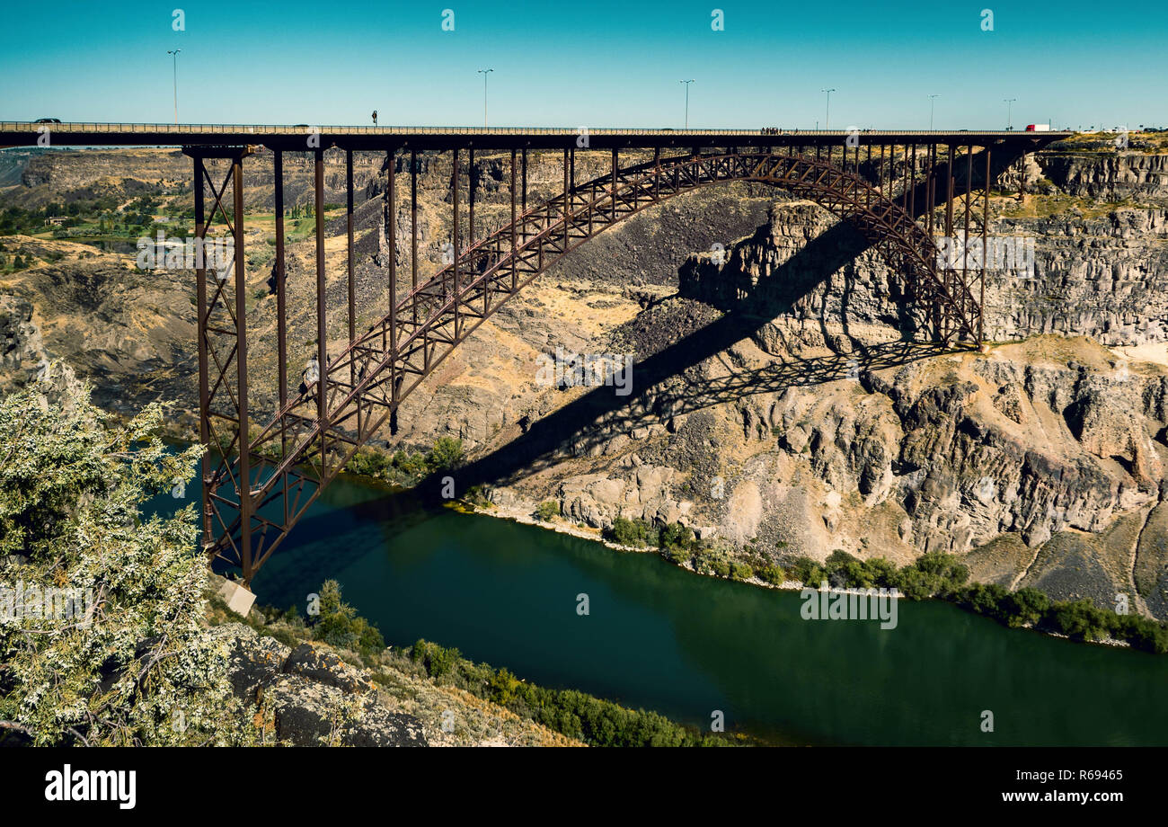 Perrine Bridge High Resolution Stock Photography and Images - Alamy