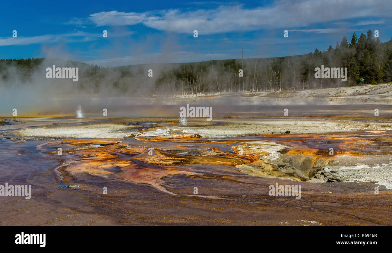 Old Faithful Geysir Stock Photo - Alamy