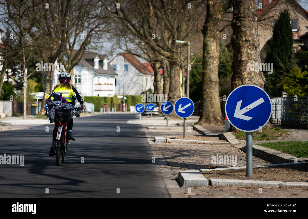 Berlin germany traffic signs bicycle hi-res stock photography and ...