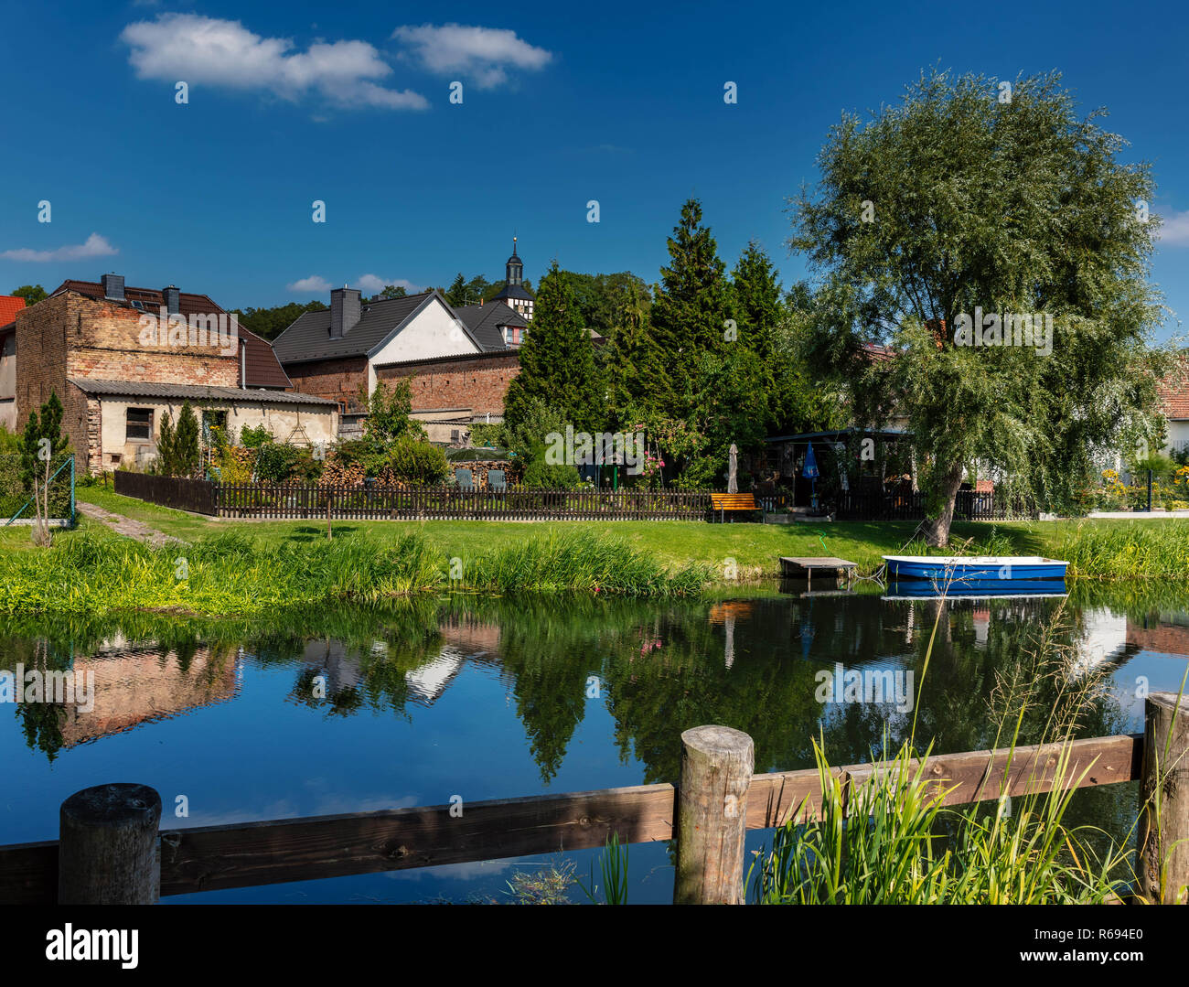 Small village in brandenburg hi-res stock photography and images - Alamy