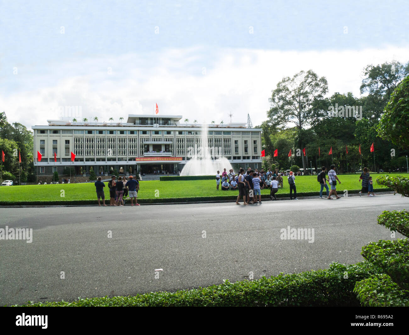 Independence Palace Dinh Đoc Lap also known as Reunification Palace ...