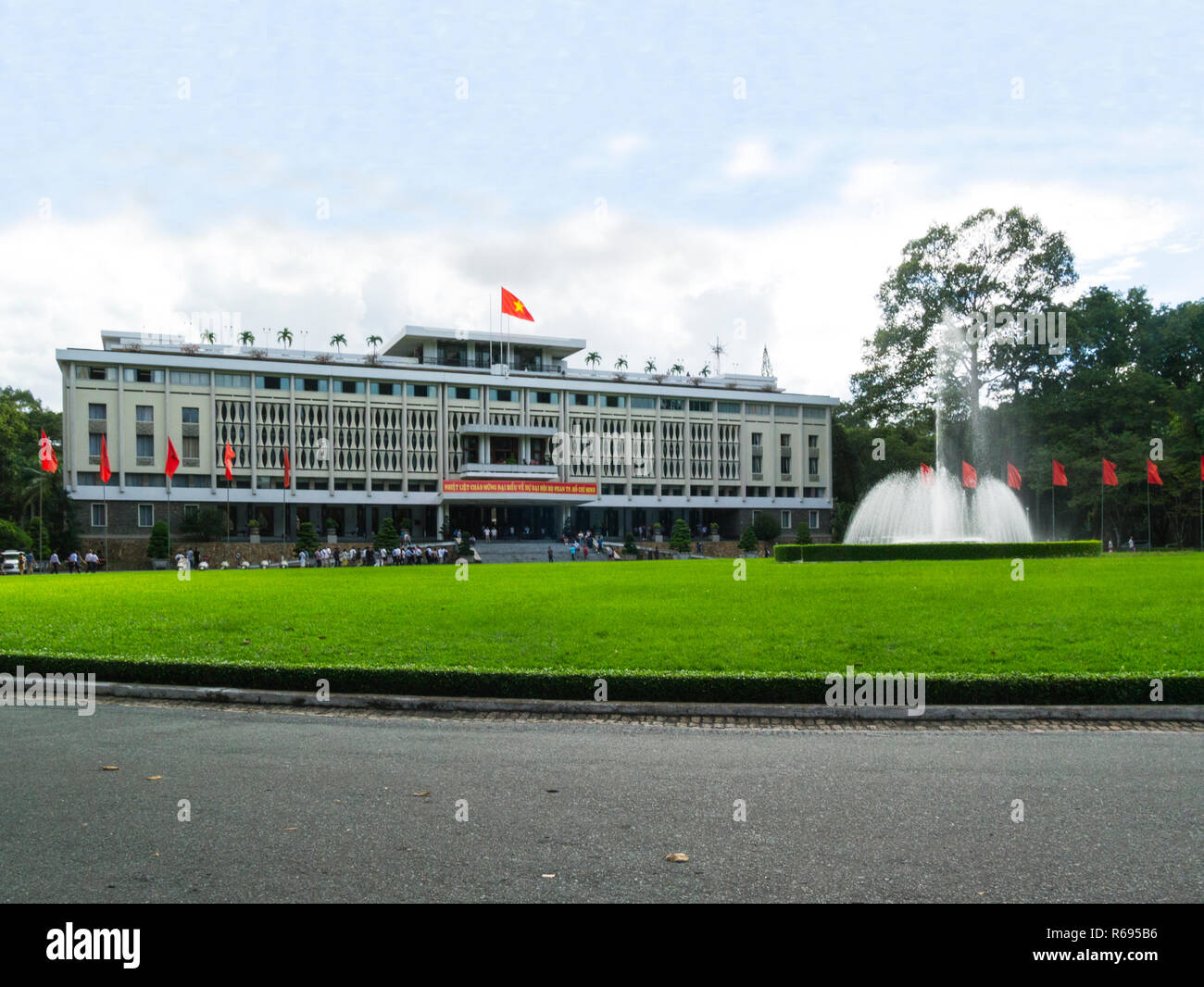 Independence Palace Dinh Đoc Lap also known as Reunification Palace ...