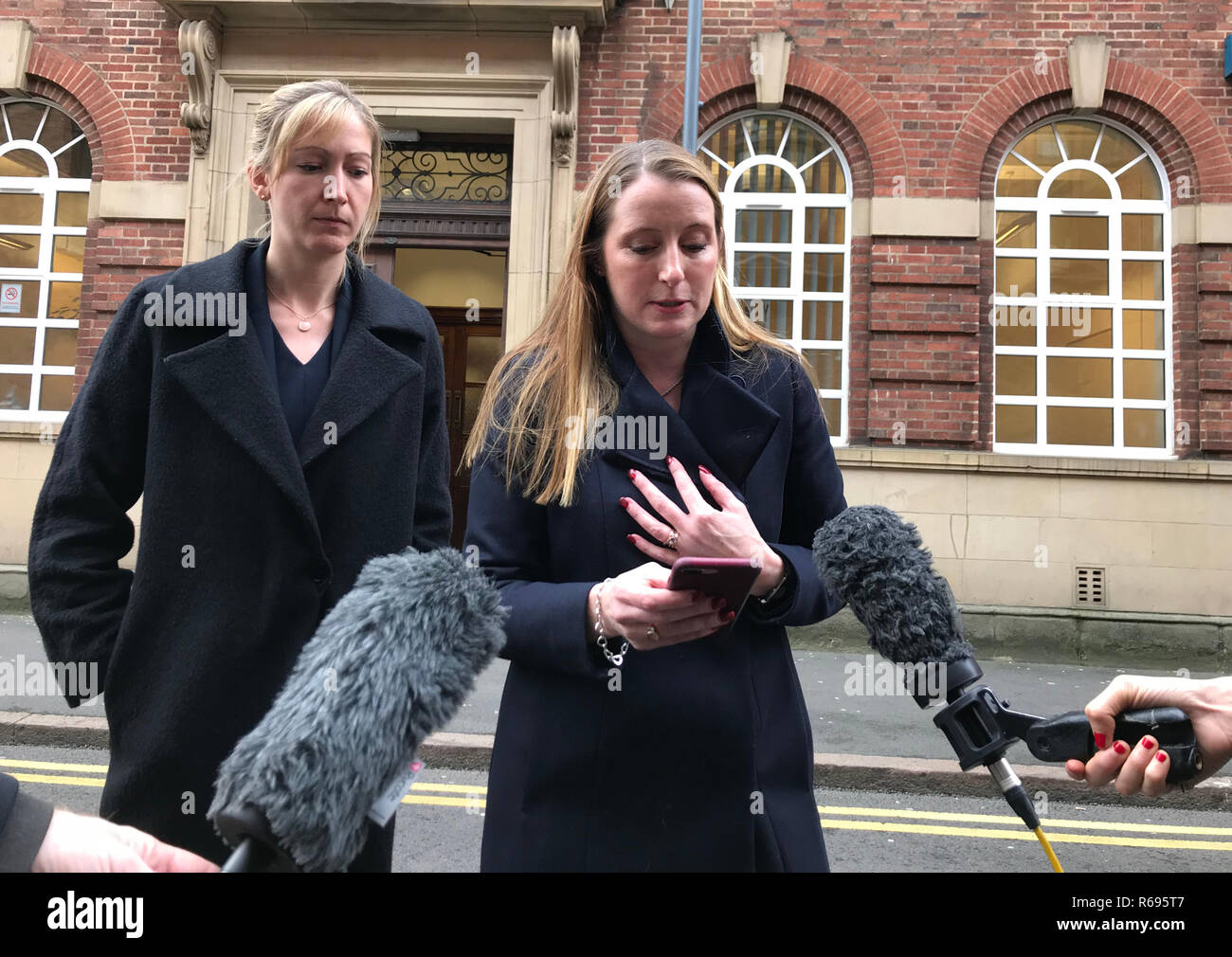 Lawyer Isabel Bathurst speaks to the media outside Birmingham Coroner's ...