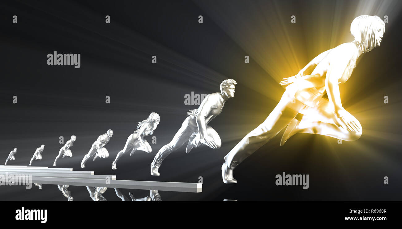 Successful team career development assistance hi-res stock photography ...