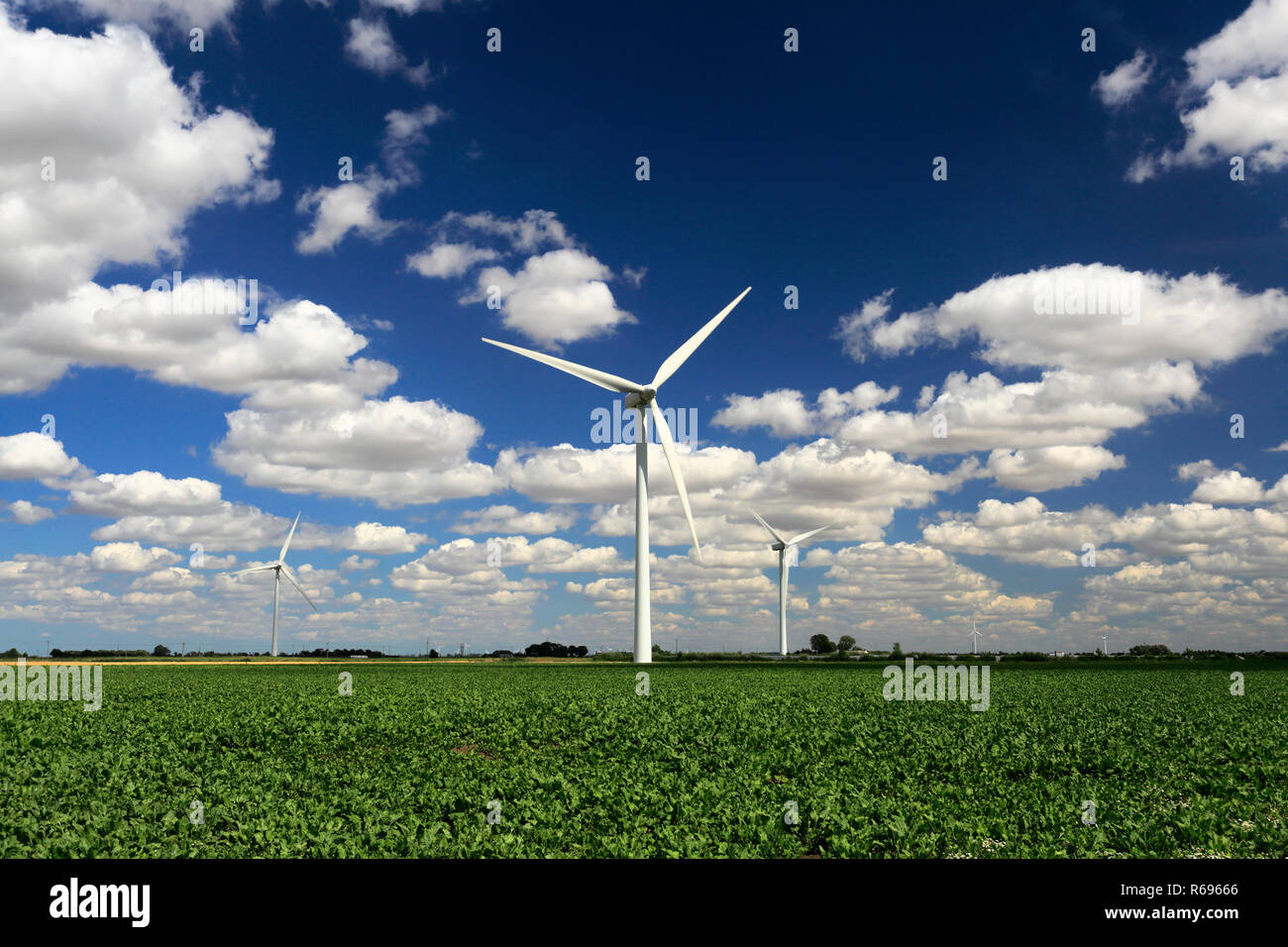 Wind turbine uk village hi-res stock photography and images - Alamy
