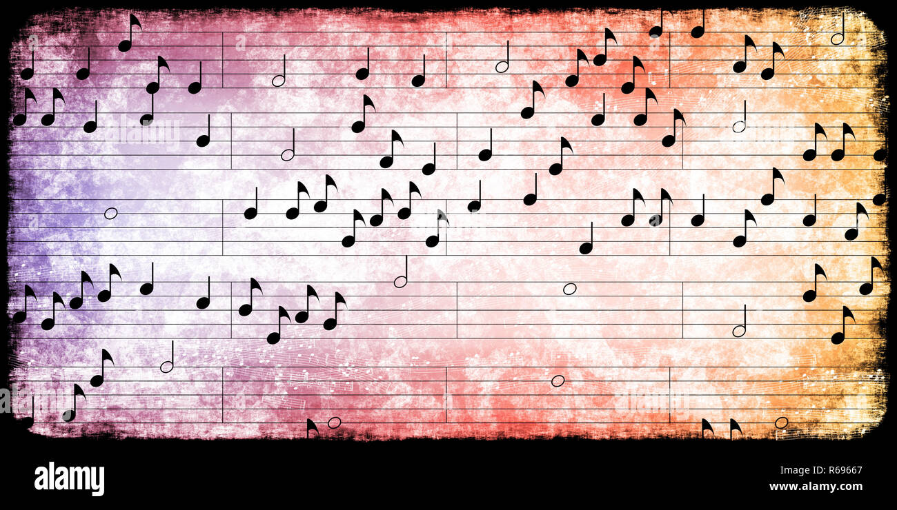 Music Poster Vintage Background Stock Photo - Alamy