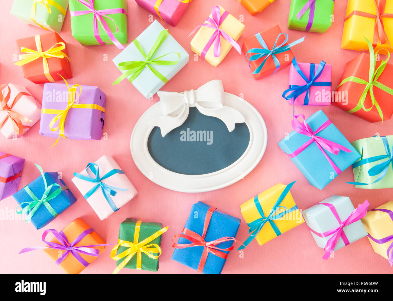 Colorful Christmas Presents Stock Photo - Alamy