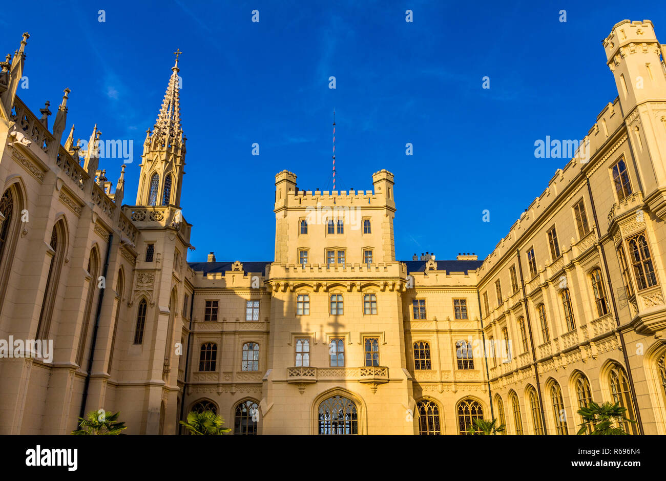 Lednice castle unesco world hi-res stock photography and images - Alamy
