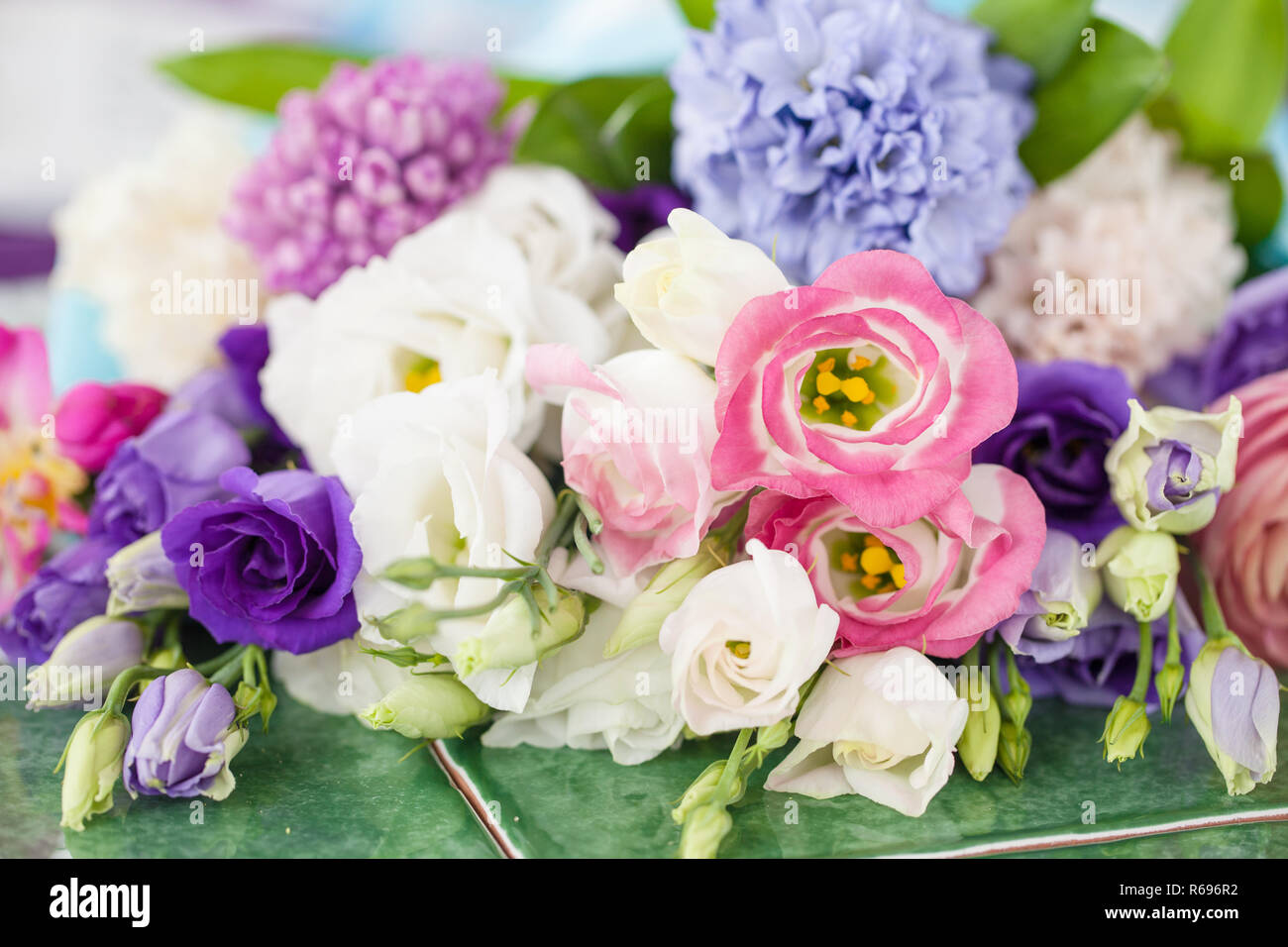 Colorful Spring Flowers Stock Photo - Alamy