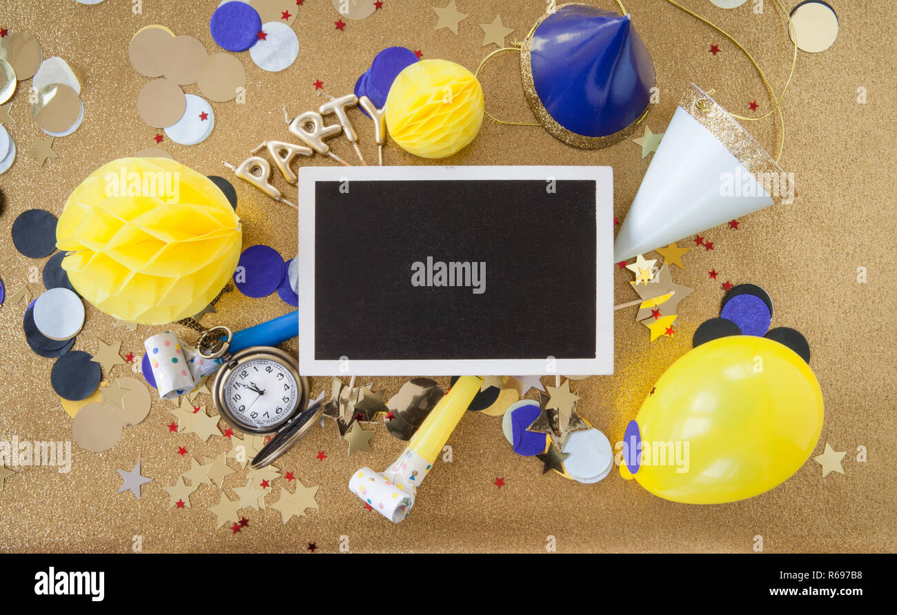 Colorful Party Decorations Stock Photo - Alamy