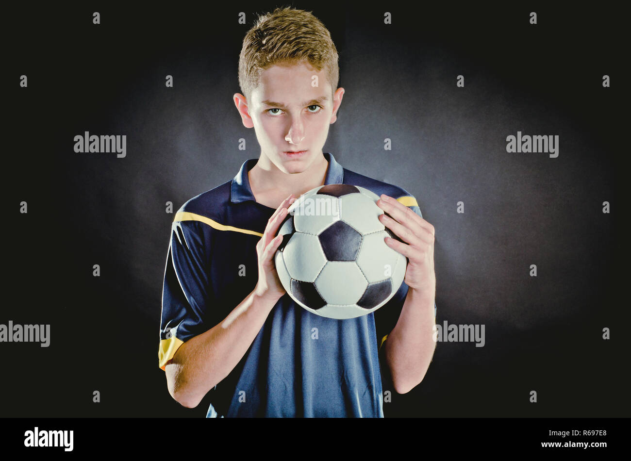 Professional footballer isolated hi-res stock photography and images ...