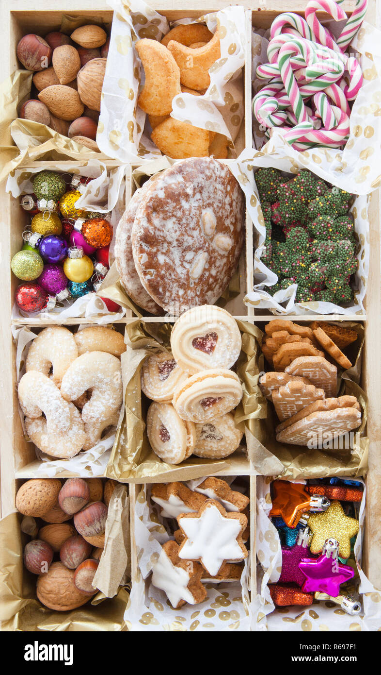 Little Box Of Cookies Stock Photo - Alamy