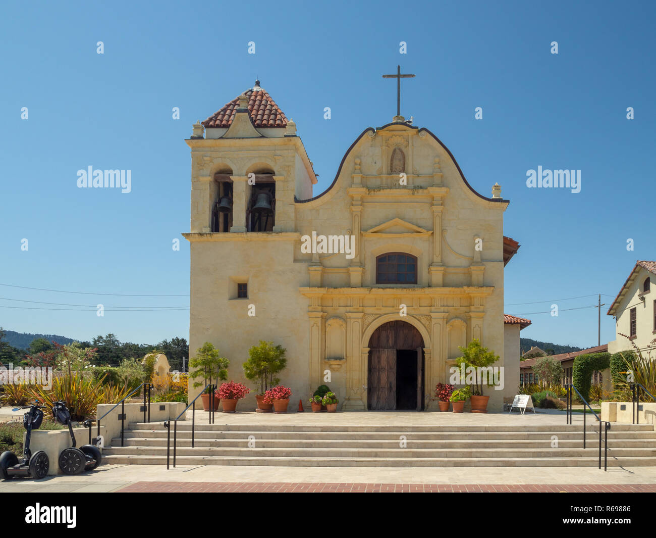 San Carlos Cathedral, Monterey, California, USA Stock Photo - Alamy