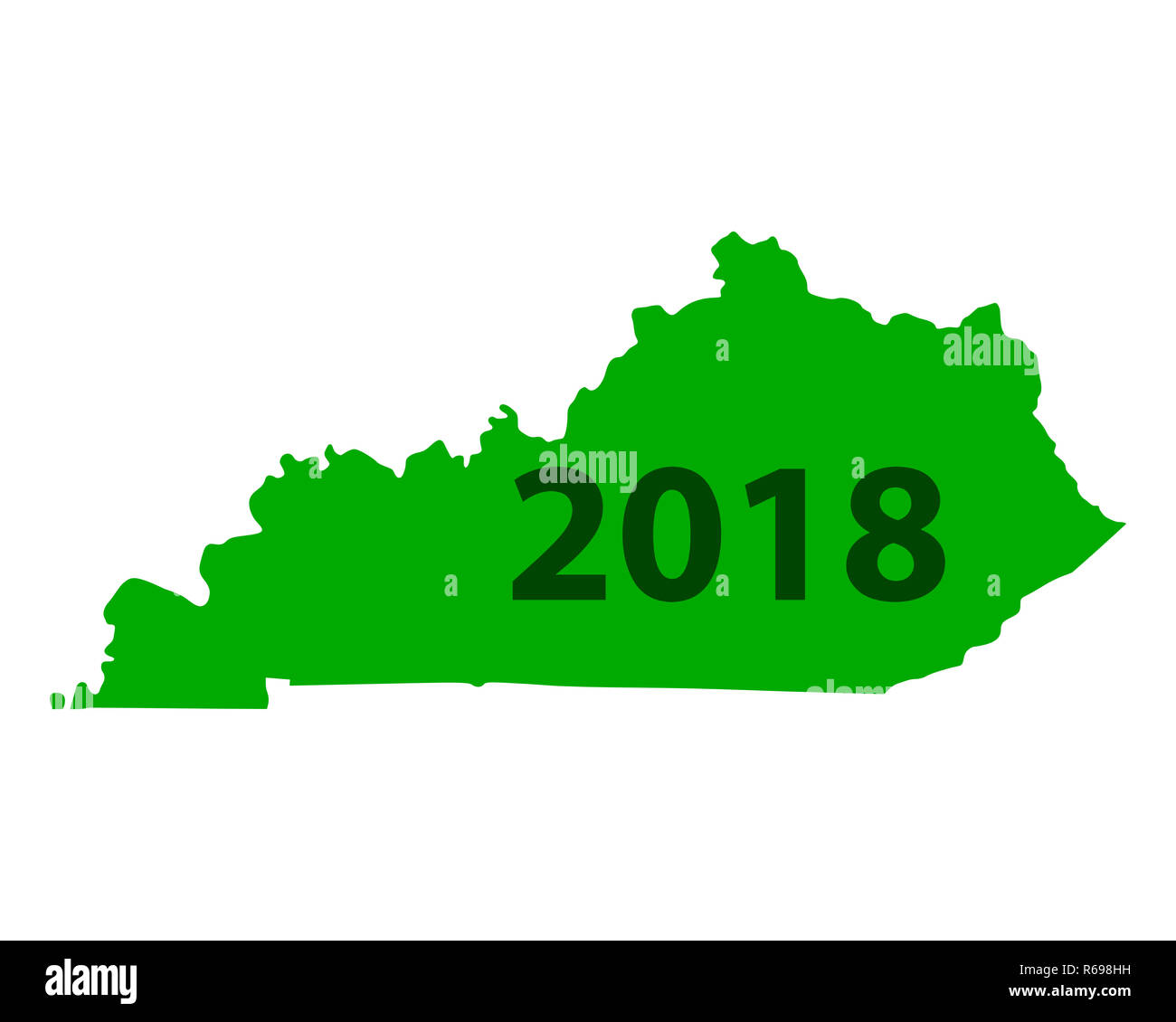 Detailed Map Of Kentucky