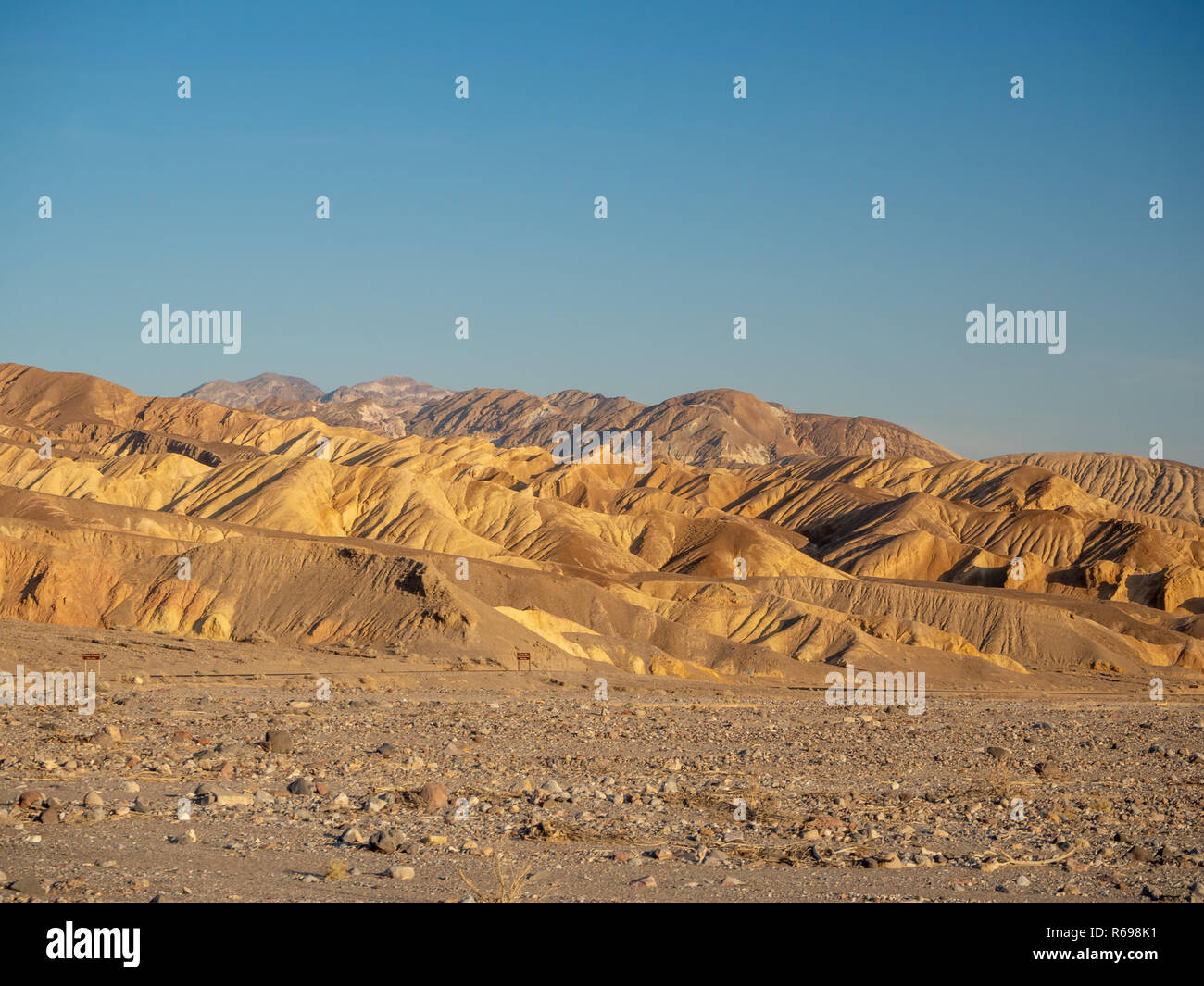 Hottest place on earth death valley national park hi-res stock ...