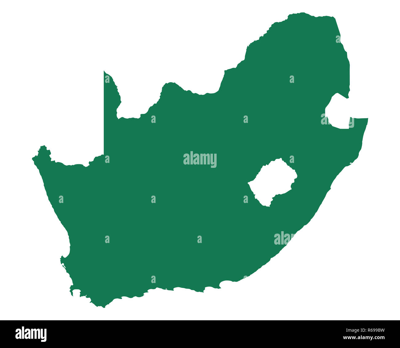 map of south africa Stock Photo - Alamy