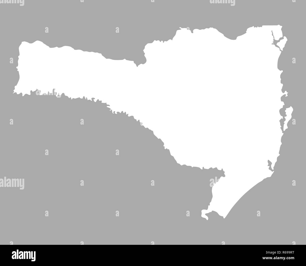 map of santa catarina Stock Photo - Alamy