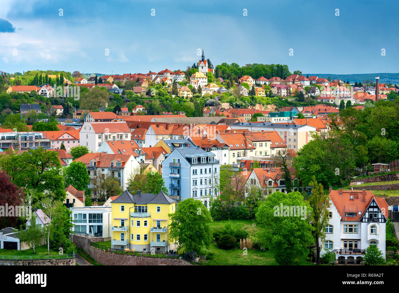 The Town Of Meissen On The Elbe In Saxony Stock Photo - Alamy