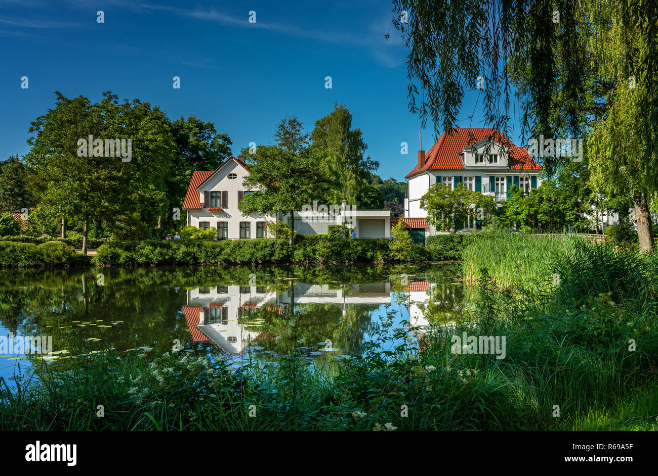 Lake molln schleswig holstein germany mölln hi-res stock photography ...