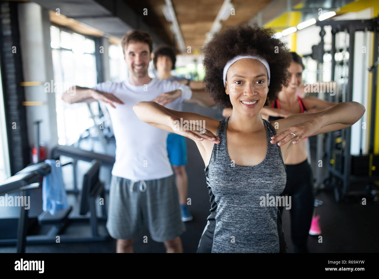 Fitness gym workout hi-res stock photography and images - Alamy