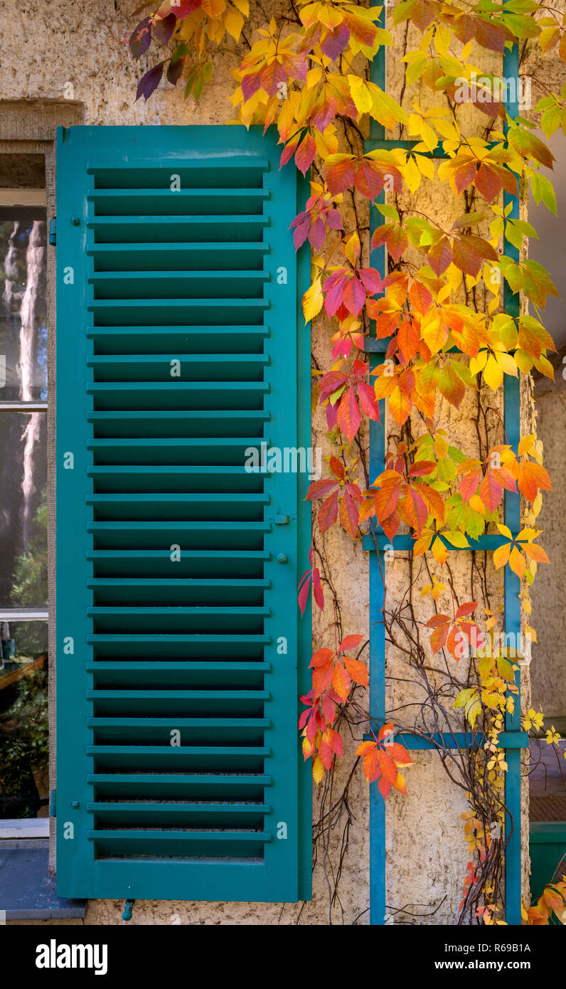 Window Loading In Autumn Stock Photo - Alamy