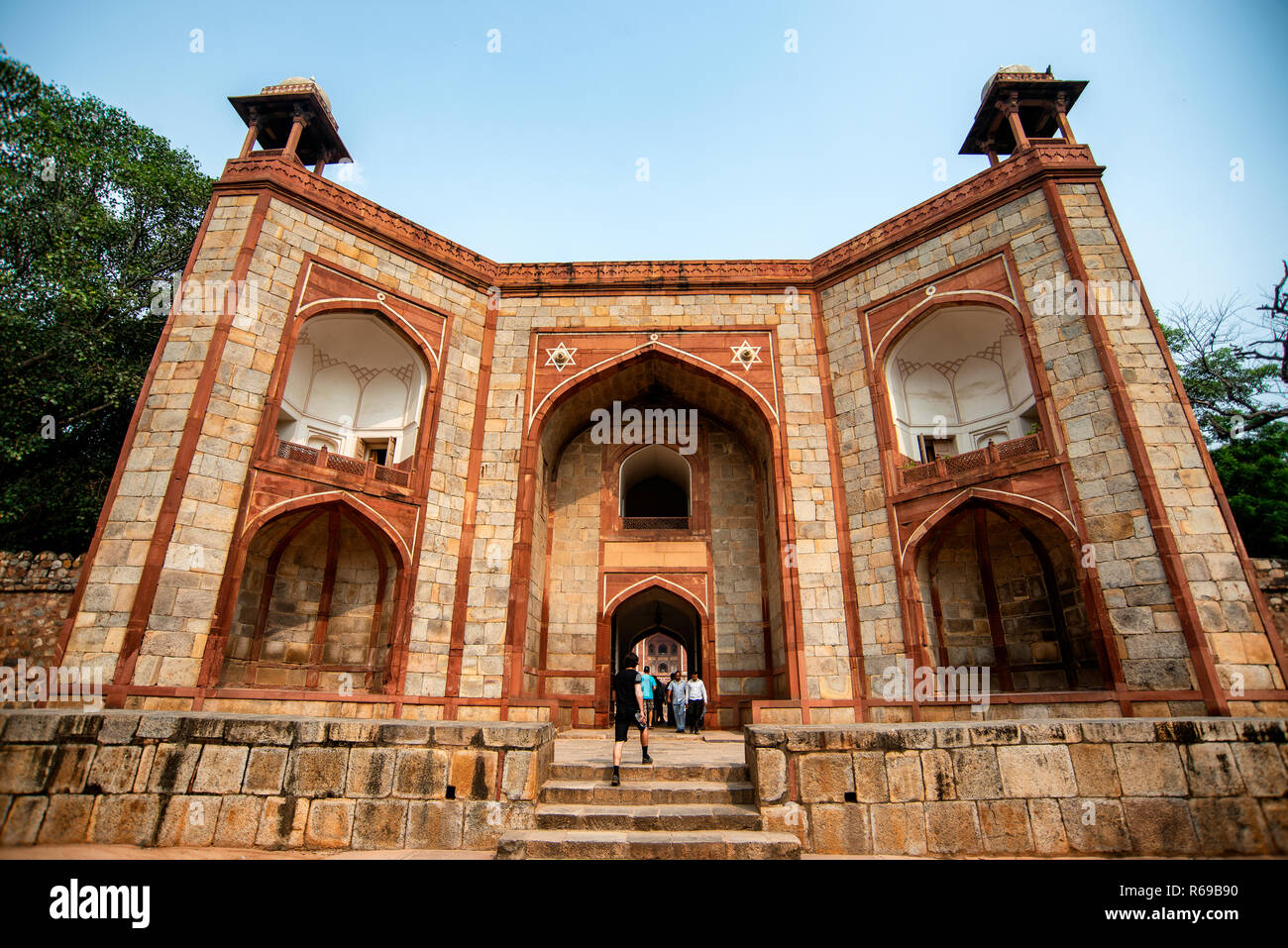 Humayuns tomb gate hi-res stock photography and images - Alamy
