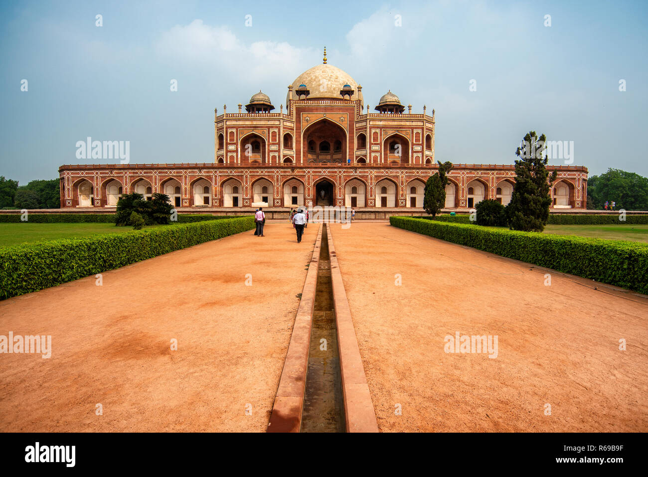 Humayun's tomb in New Delhi - Indian UNESCO World Heritage Site Stock ...
