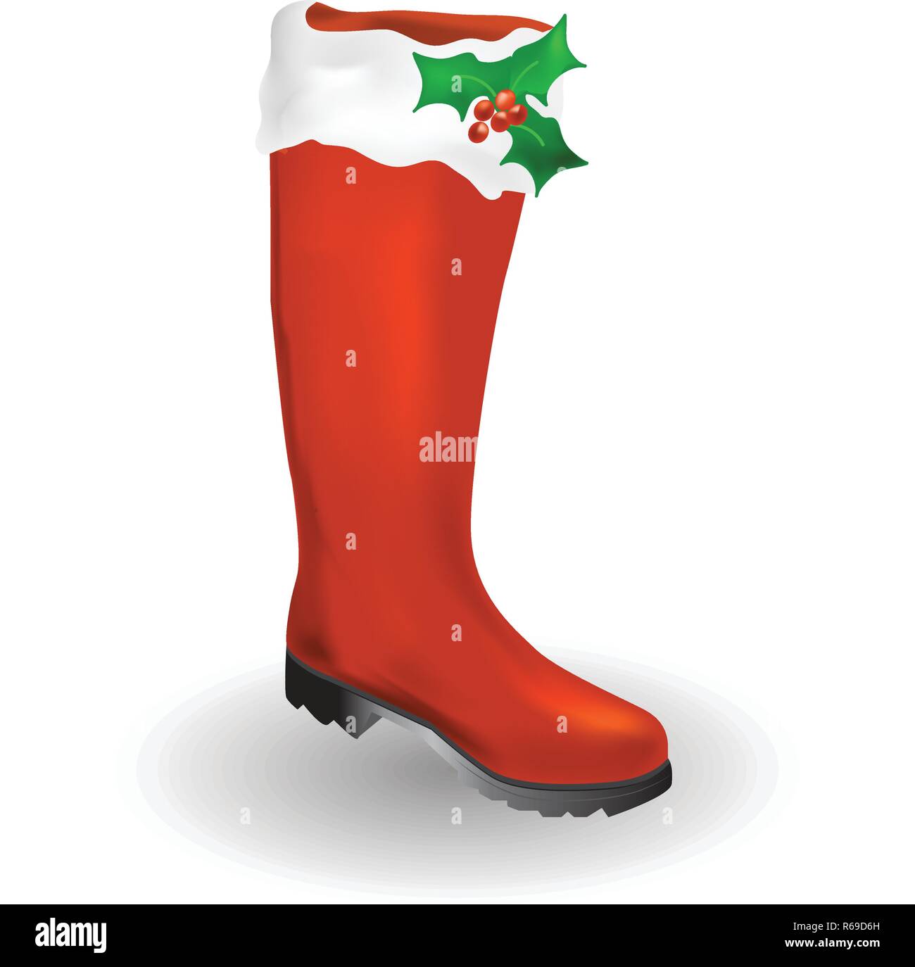 Santa Boots Clipart