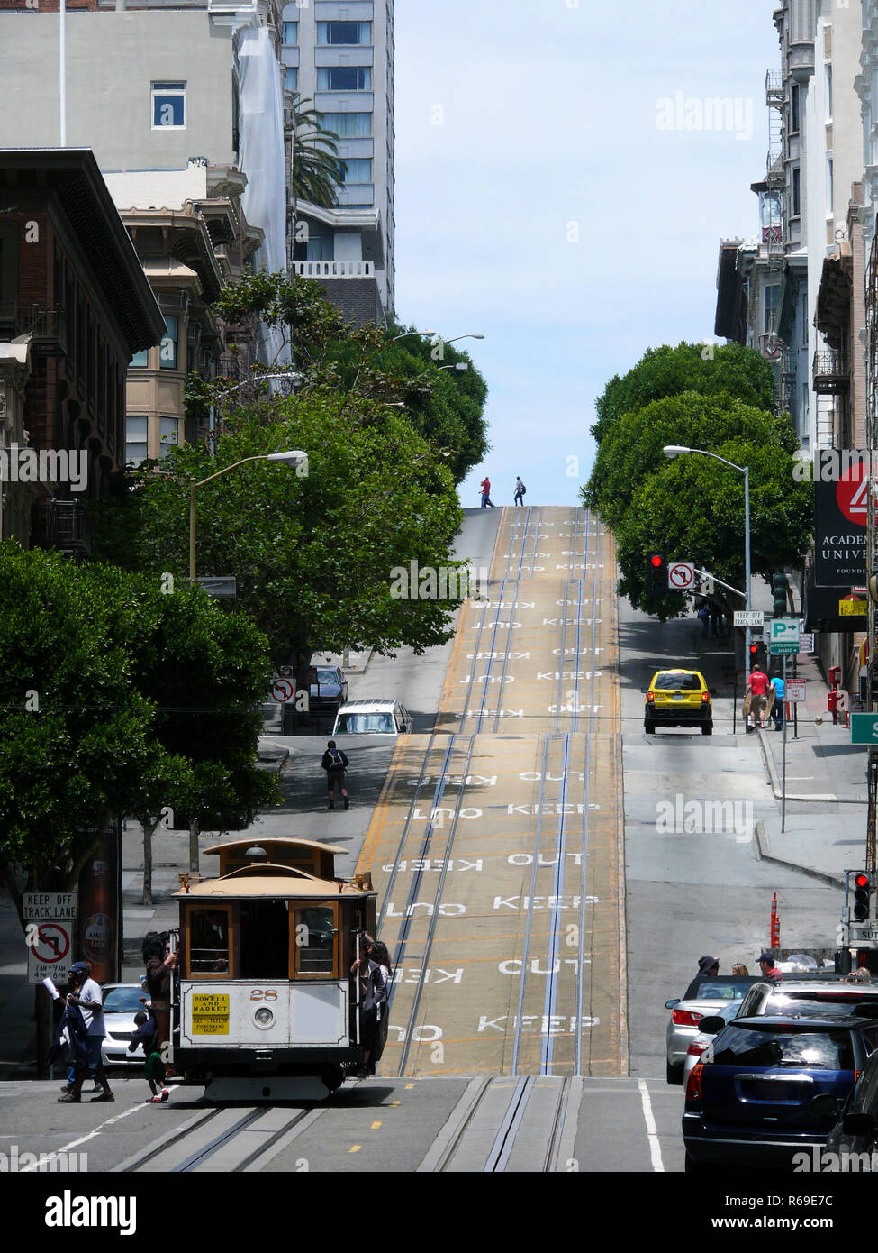 Streets Of San Francisco Stock Photo - Alamy