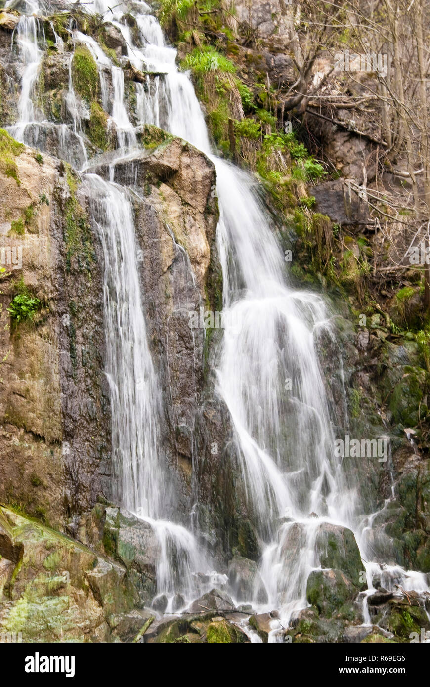 Waterfall wanderung hi-res stock photography and images - Alamy