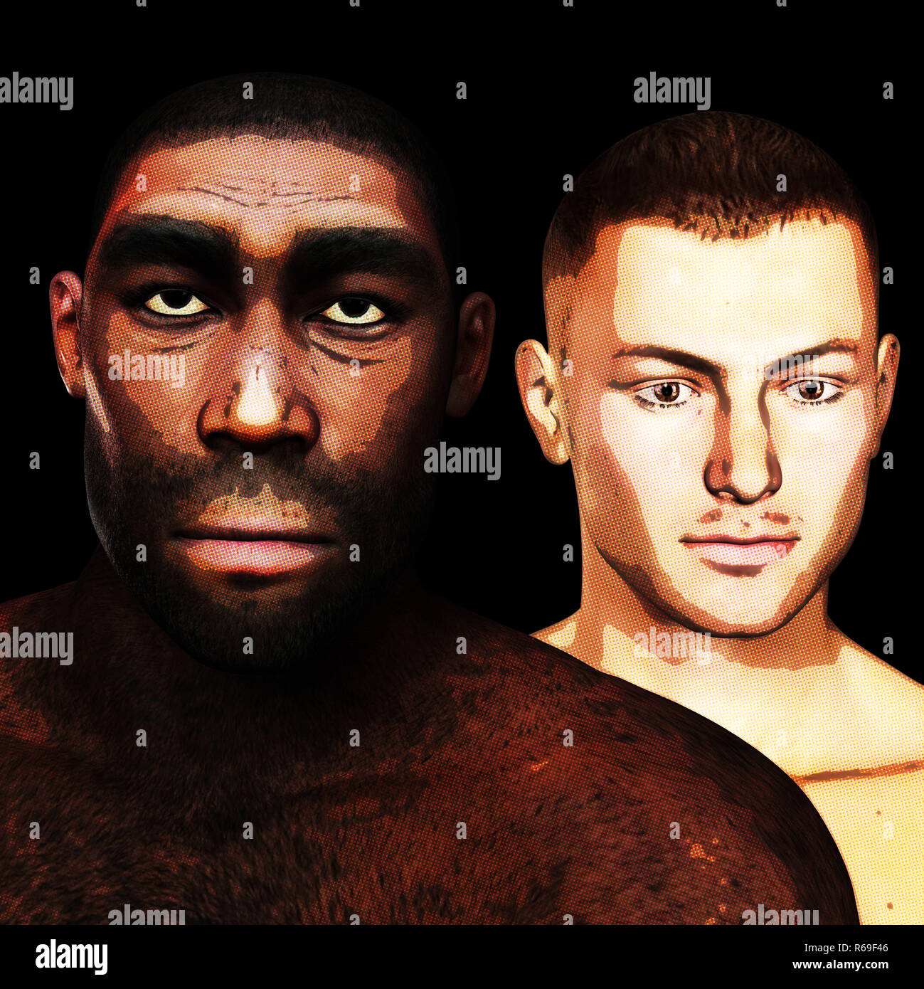 Homo erectus adult man hi-res stock photography and images - Alamy