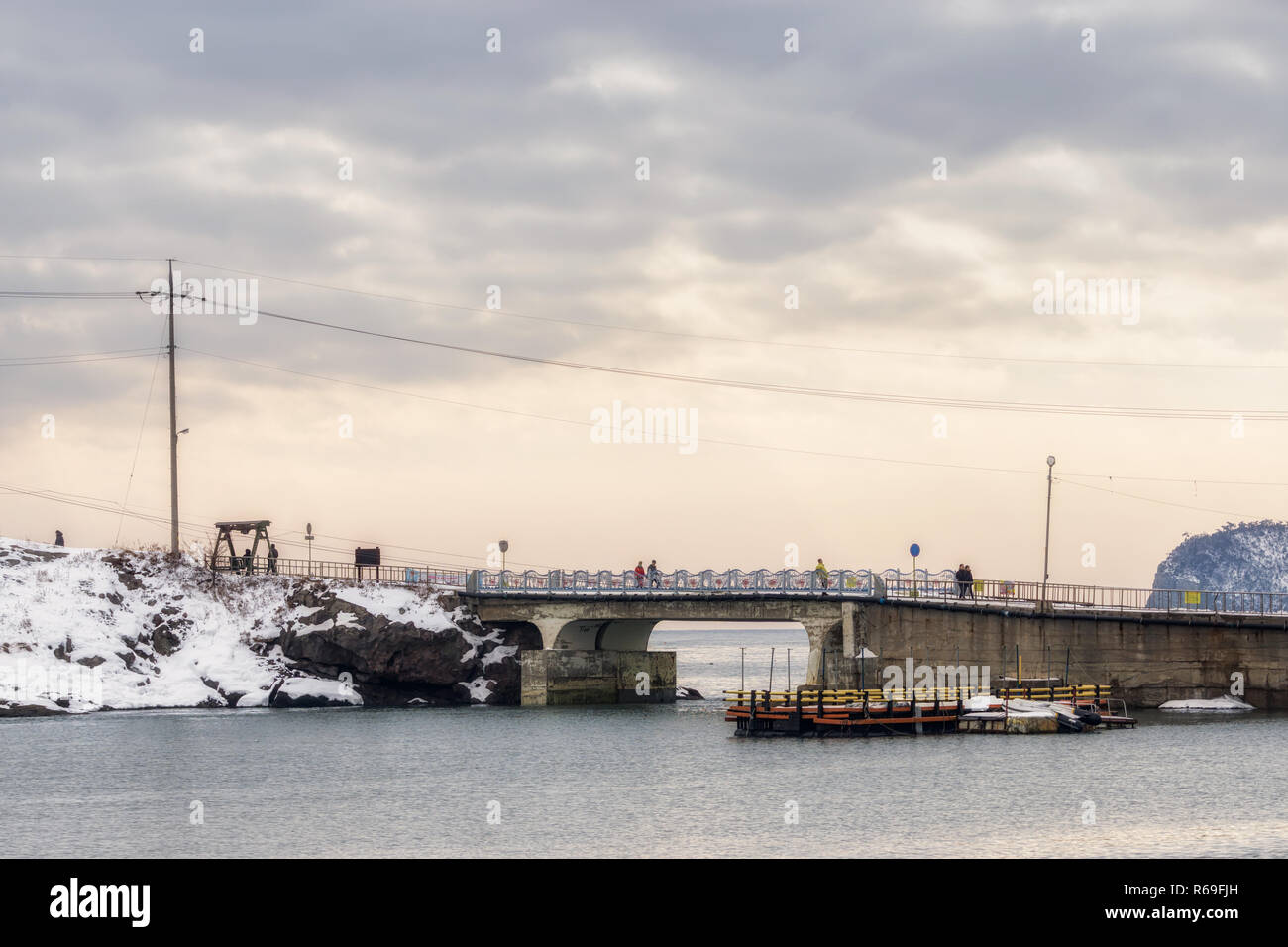 Jangja island bridge hi-res stock photography and images - Alamy