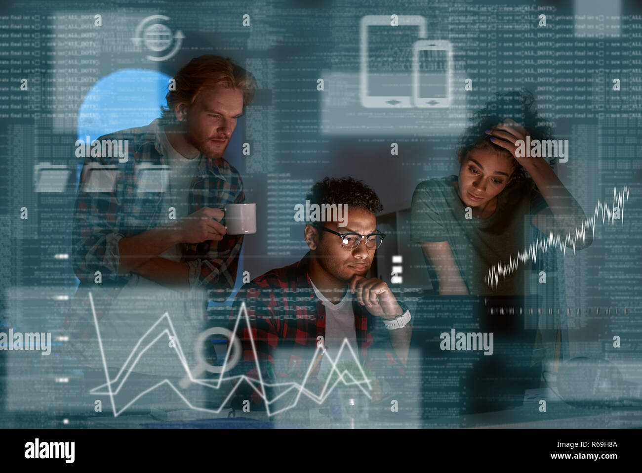 Team enhanced hi-res stock photography and images - Alamy