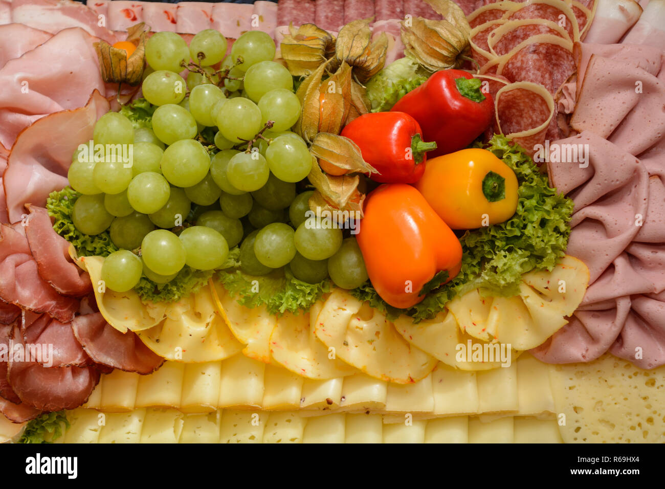 Decorative And Deliciously Prepared Cold Dish Stock Photo - Alamy
