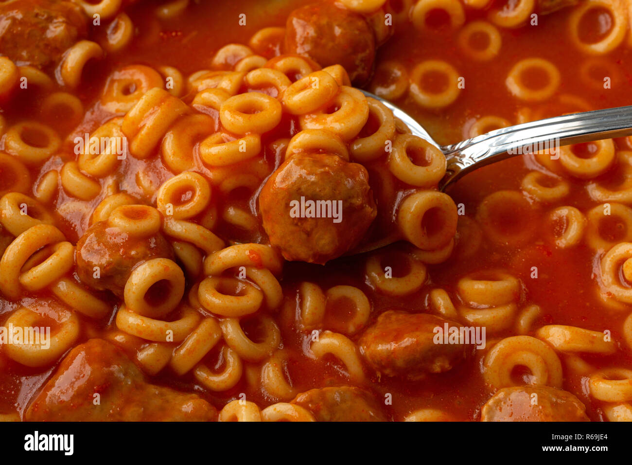 Canned Spaghetti Rings High Resolution Stock Photography and Images - Alamy