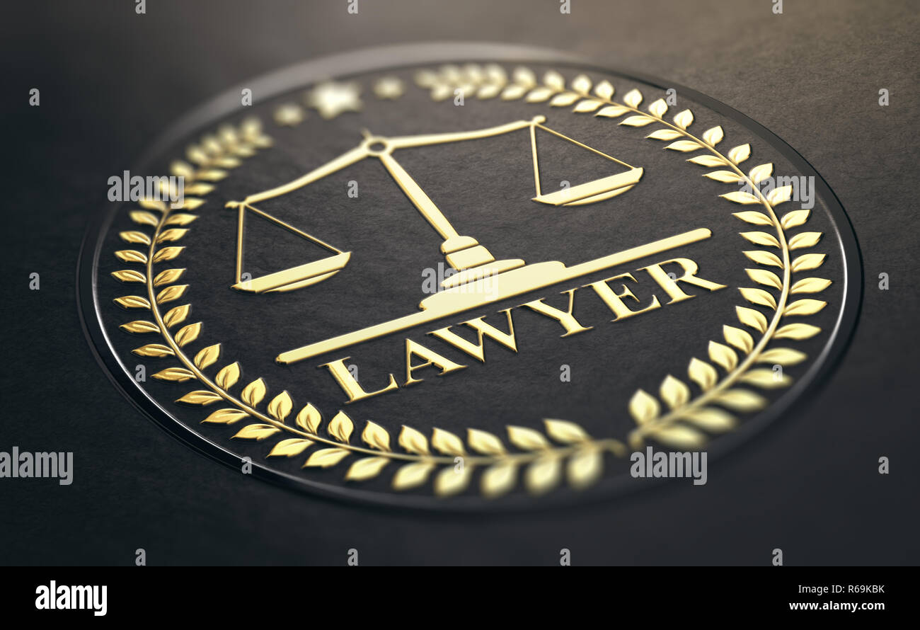Black Lawyer Stock
