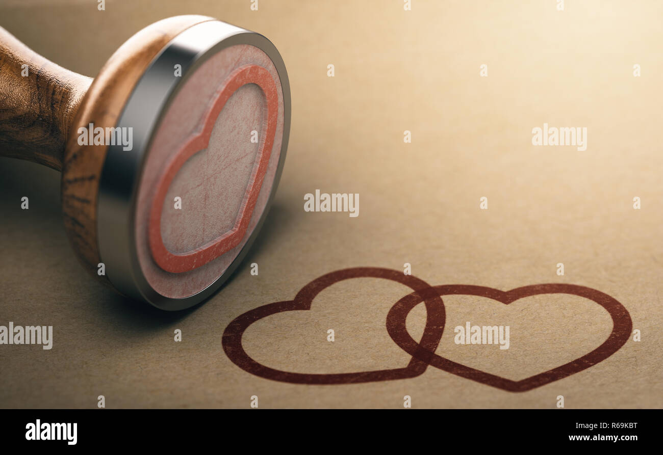 Love Background Concept Stock Photo - Alamy