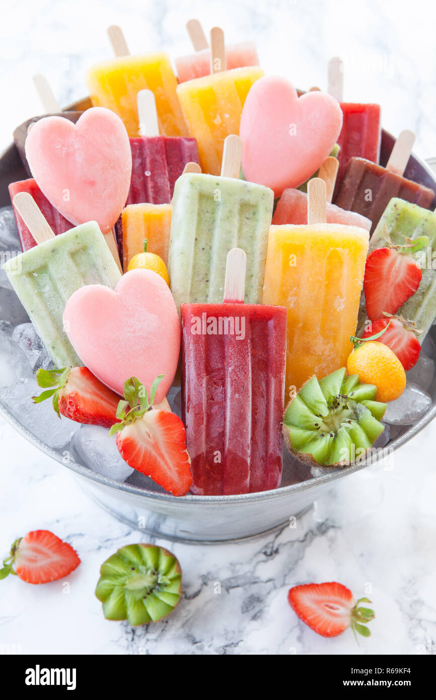 Ice cream popsicles diversity hi-res stock photography and images - Alamy