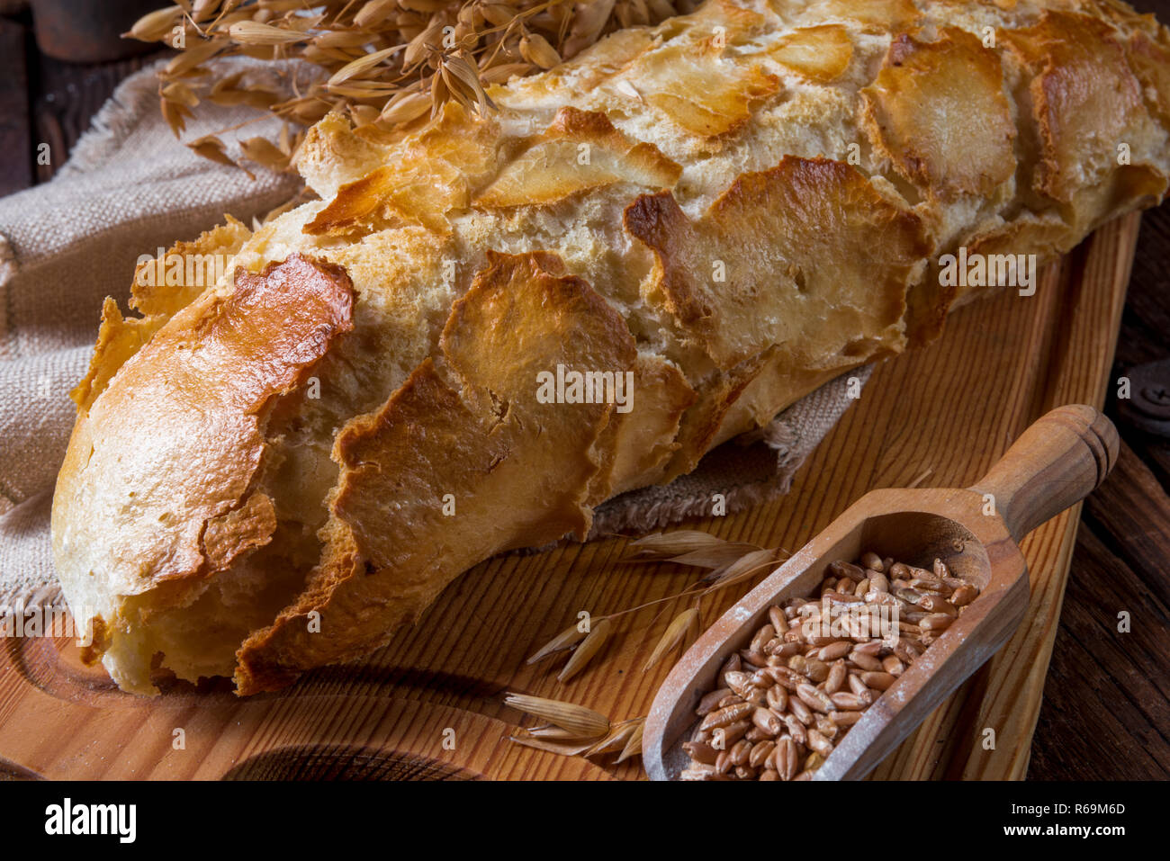 tasty tiger bread Stock Photo - Alamy