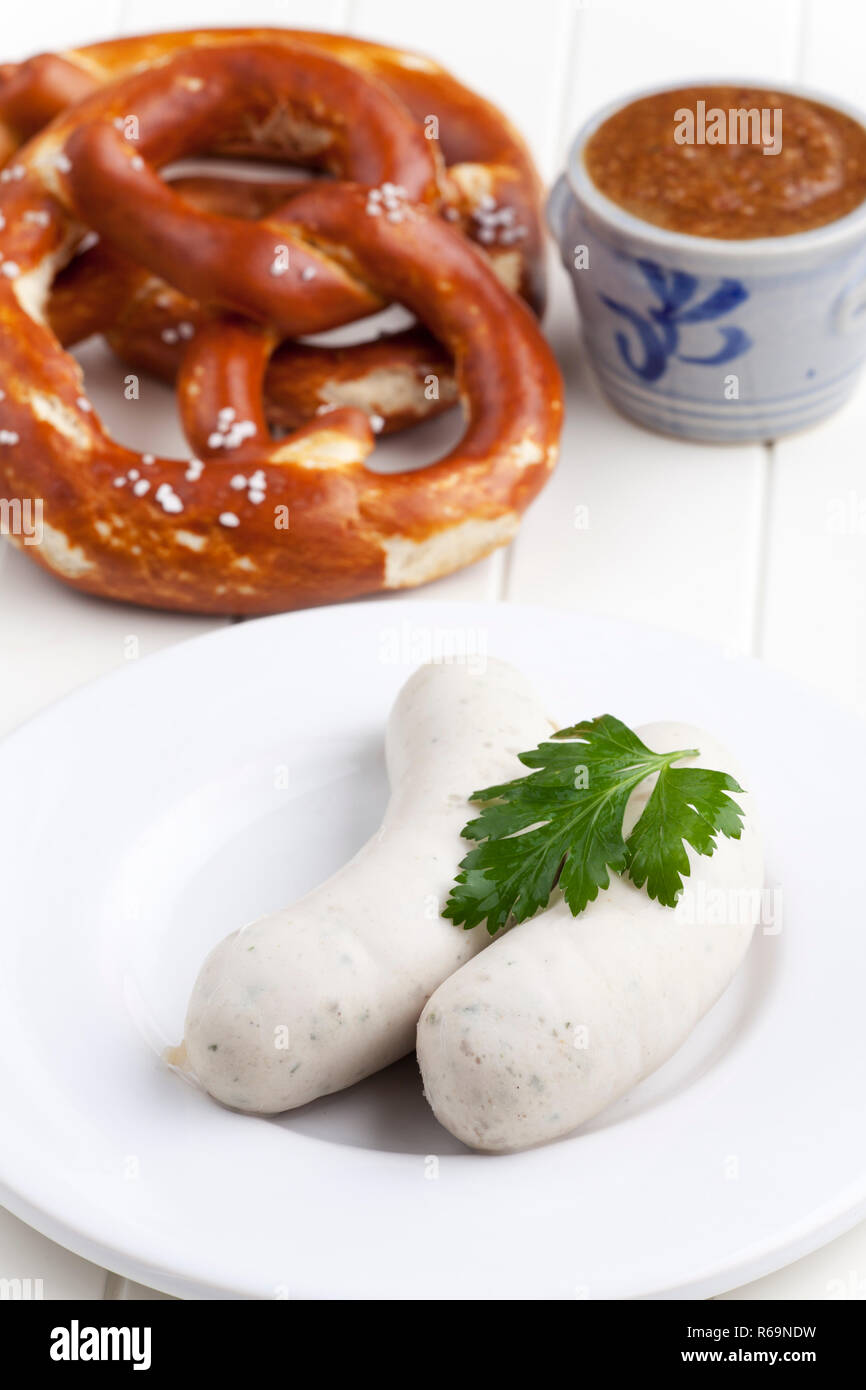 Bayerische weisswurste hi-res stock photography and images - Alamy