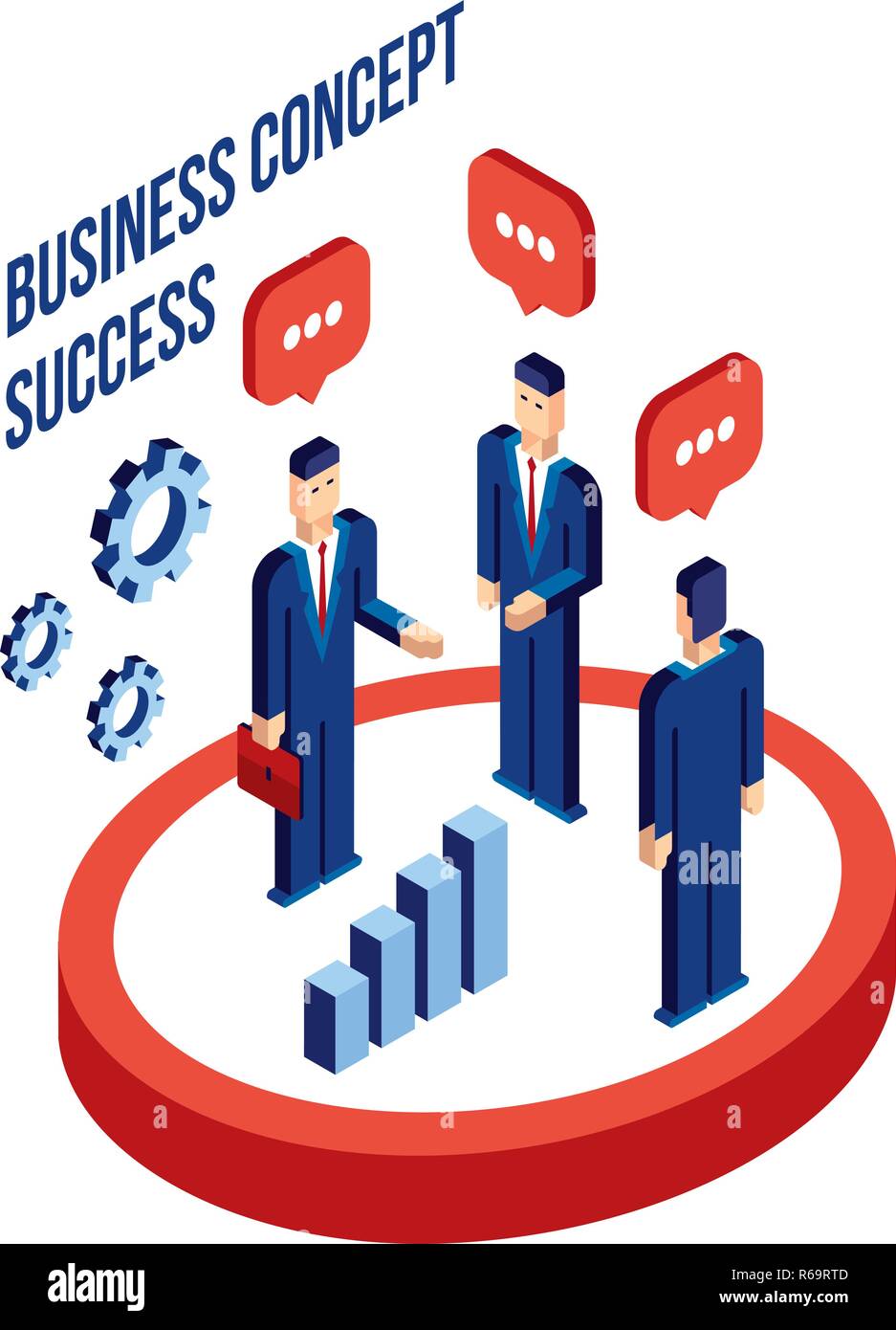 Cartoon illustration diagram communication network hi-res stock ...